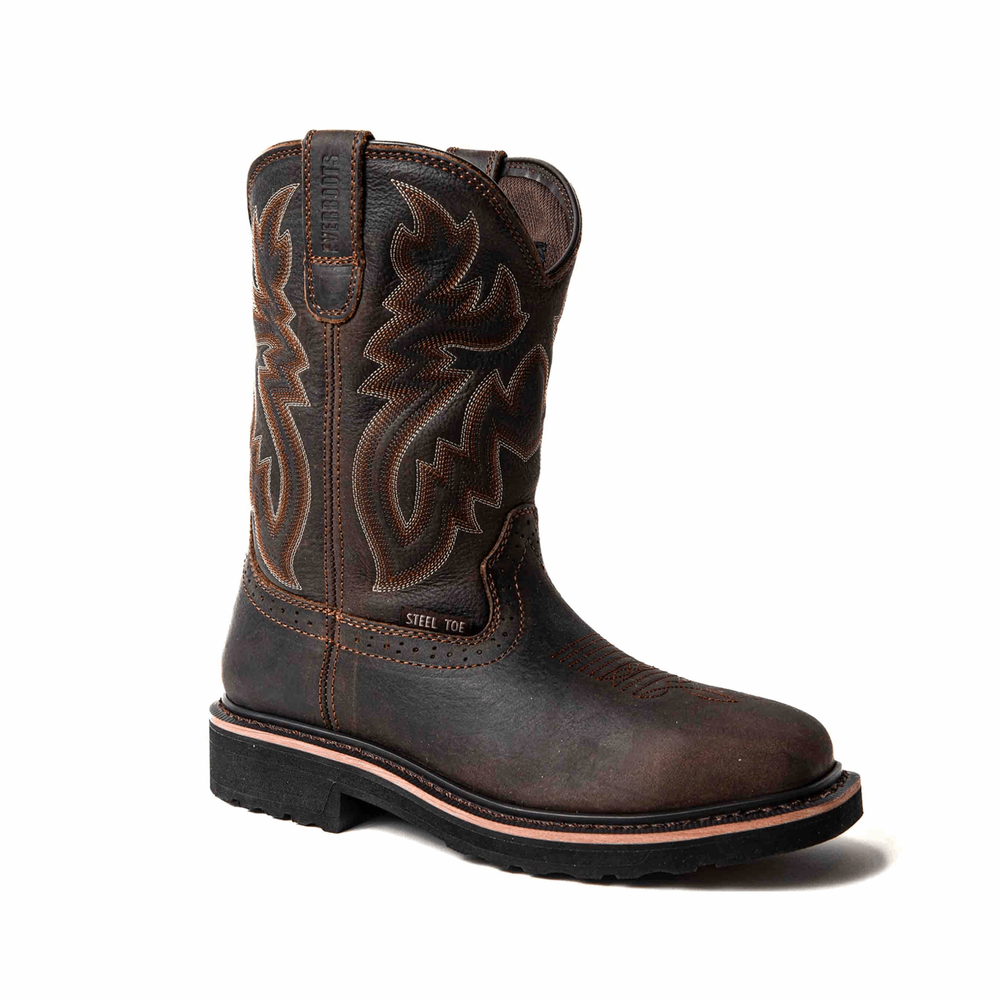 Cowboy Steel Toe Square Toe – EVER BOOTS CORPORATION